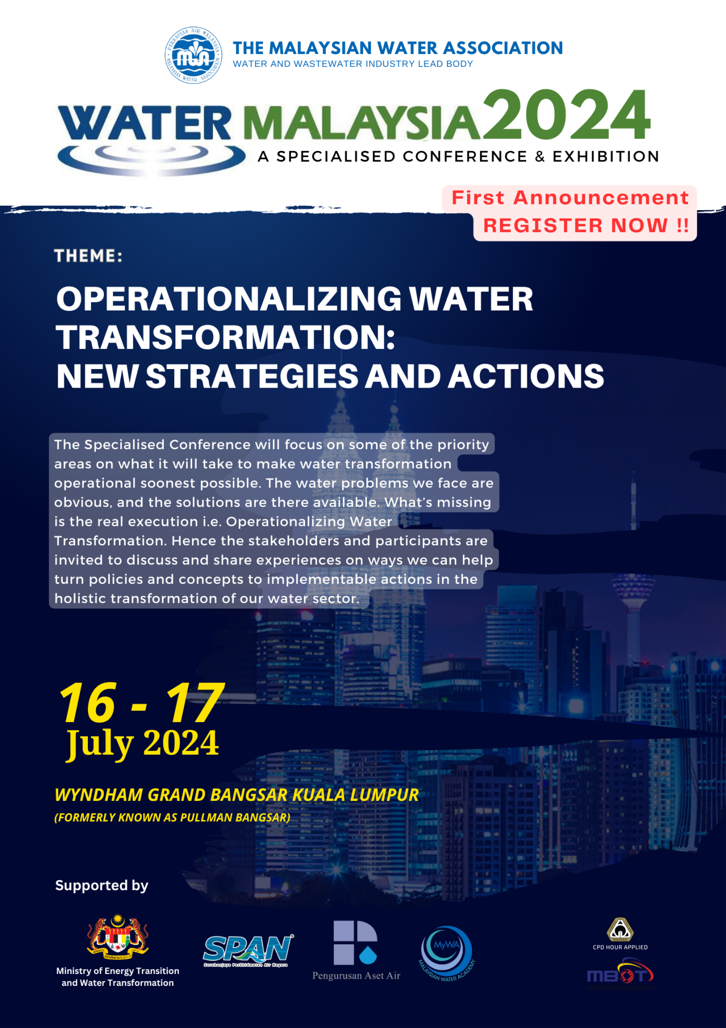 Malaysia Water Industry Status & Outlook Report - Malaysian Water ...