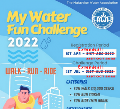 My Water Fun Challenge 2022: Walk, Run, Ride